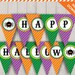 Halloween Banner Printable Halloween Kids Party Pennant Flag Decoration ...