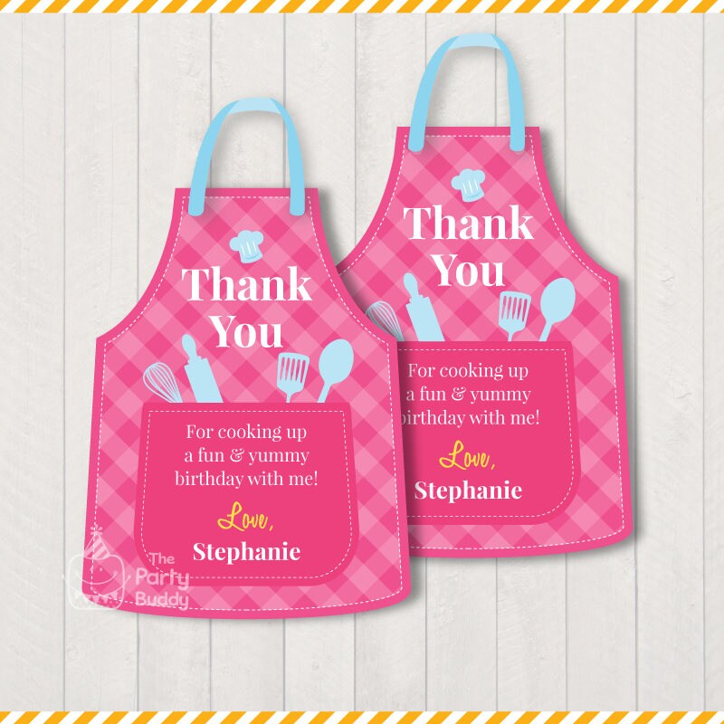Chef Thank You Card - Etsy