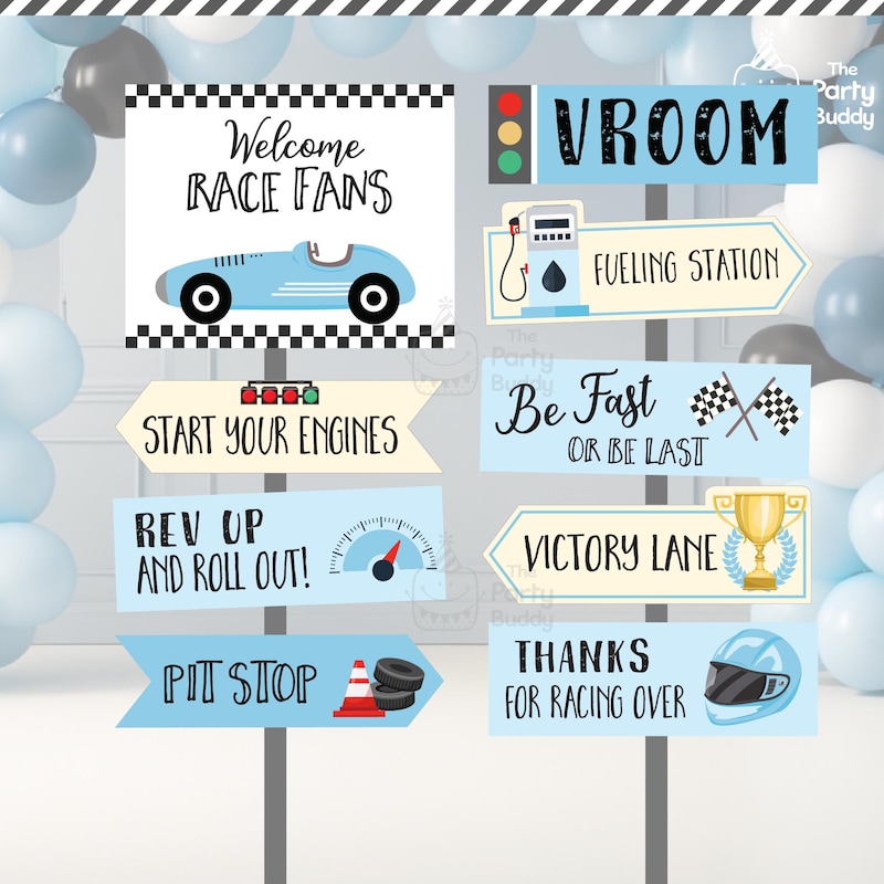 Speed Racer Banner - Etsy