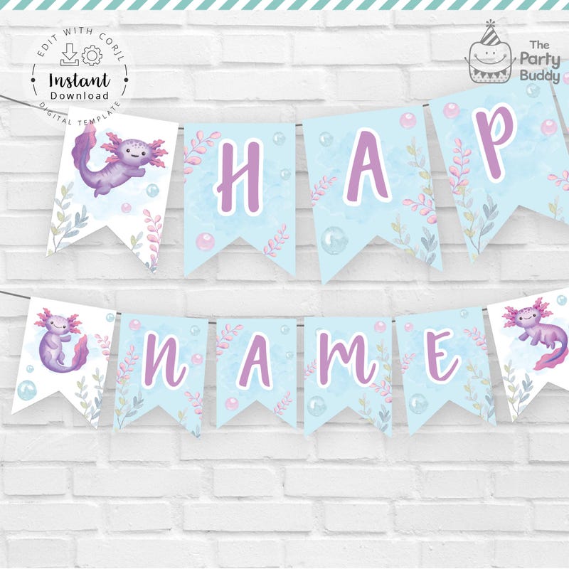 River Birthday Banner - Etsy