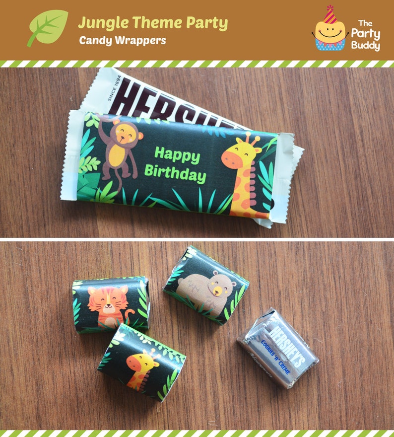 Chocolate Bar & Mini Candy Wrappers INSTANT DOWNLOAD | Etsy
