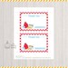 Cooking Party Thank You Card | Girls Little Chef Birthday Red Theme ...