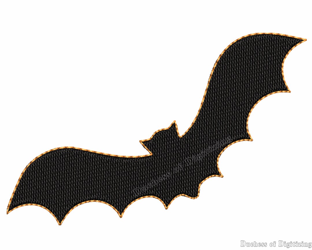 Bat Machine Embroidery Design DODEMHL036 - Etsy