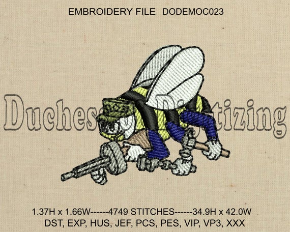 Navy Seabee Embroidery Design Navy Seabee Embroidery File - Etsy