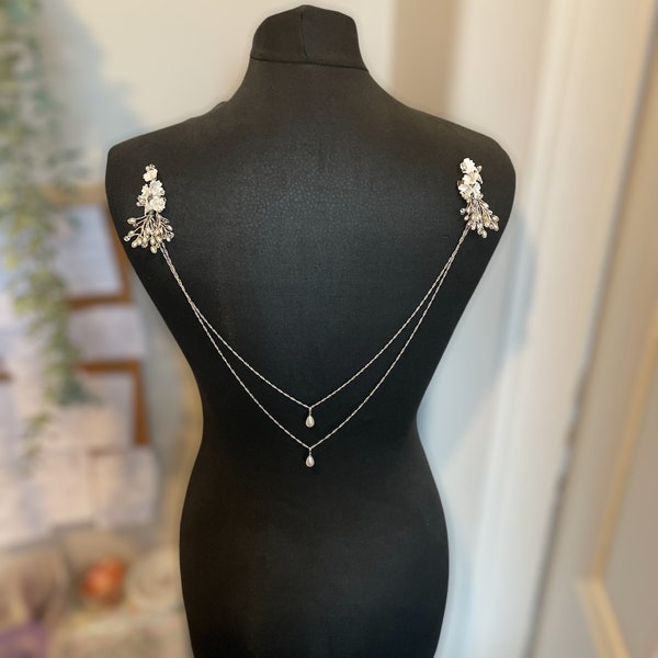 Bridal Back Drape - Etsy