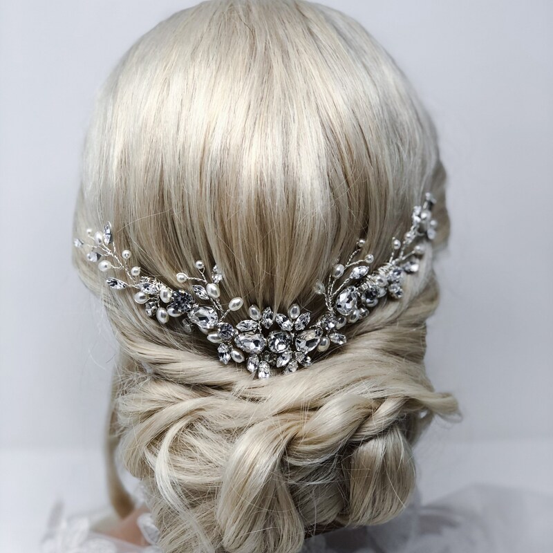 Pearl Hair Accessory - Etsy