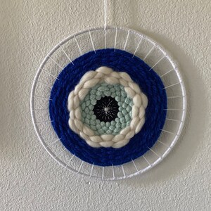Large Evil Eye Weaving - Etsy