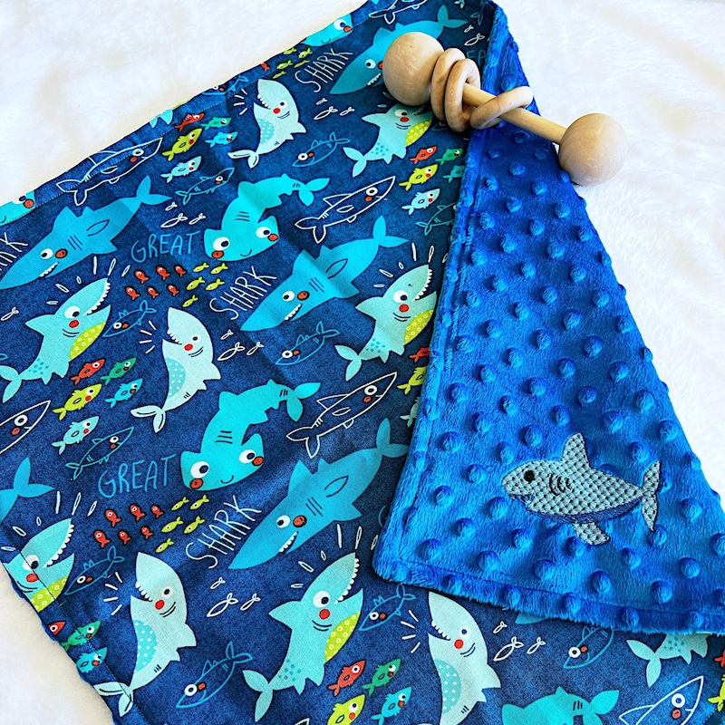 Shark Blanket - Etsy