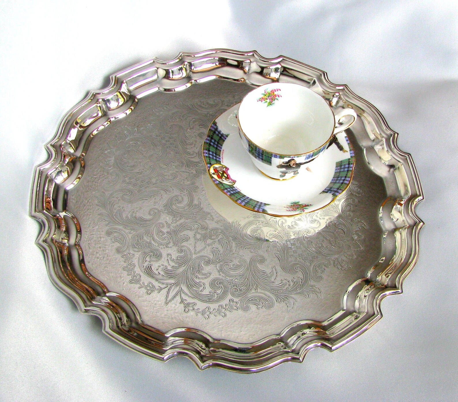 Marlboro Silverplate Serving Tray 14 Made in Canada in | Etsy