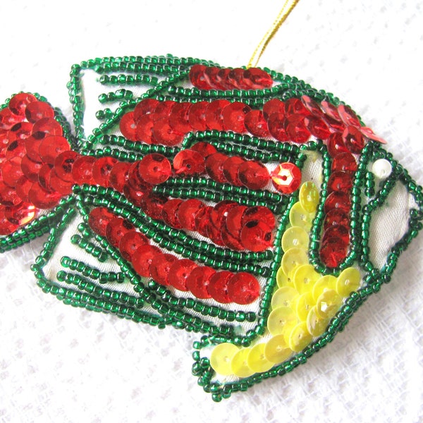 Sequin Ornament - Etsy