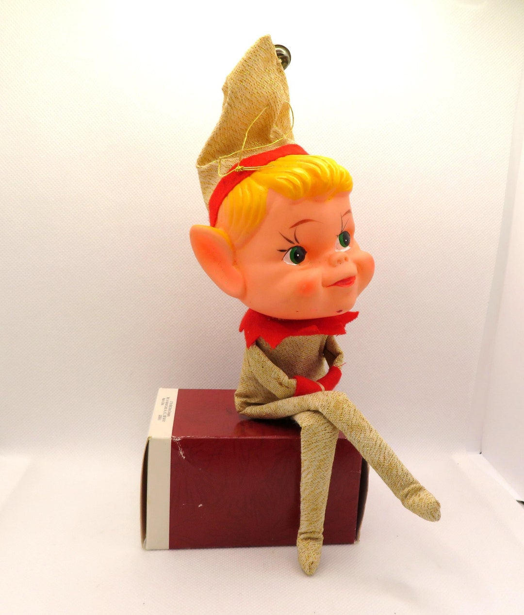 MCM Knee Hugger Elf 1950s SAKAI Japan Christmas Pixie - Etsy