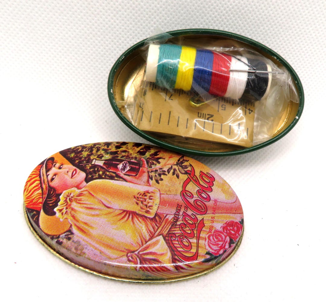 1981 Coca Cola Sewing Kit - Etsy