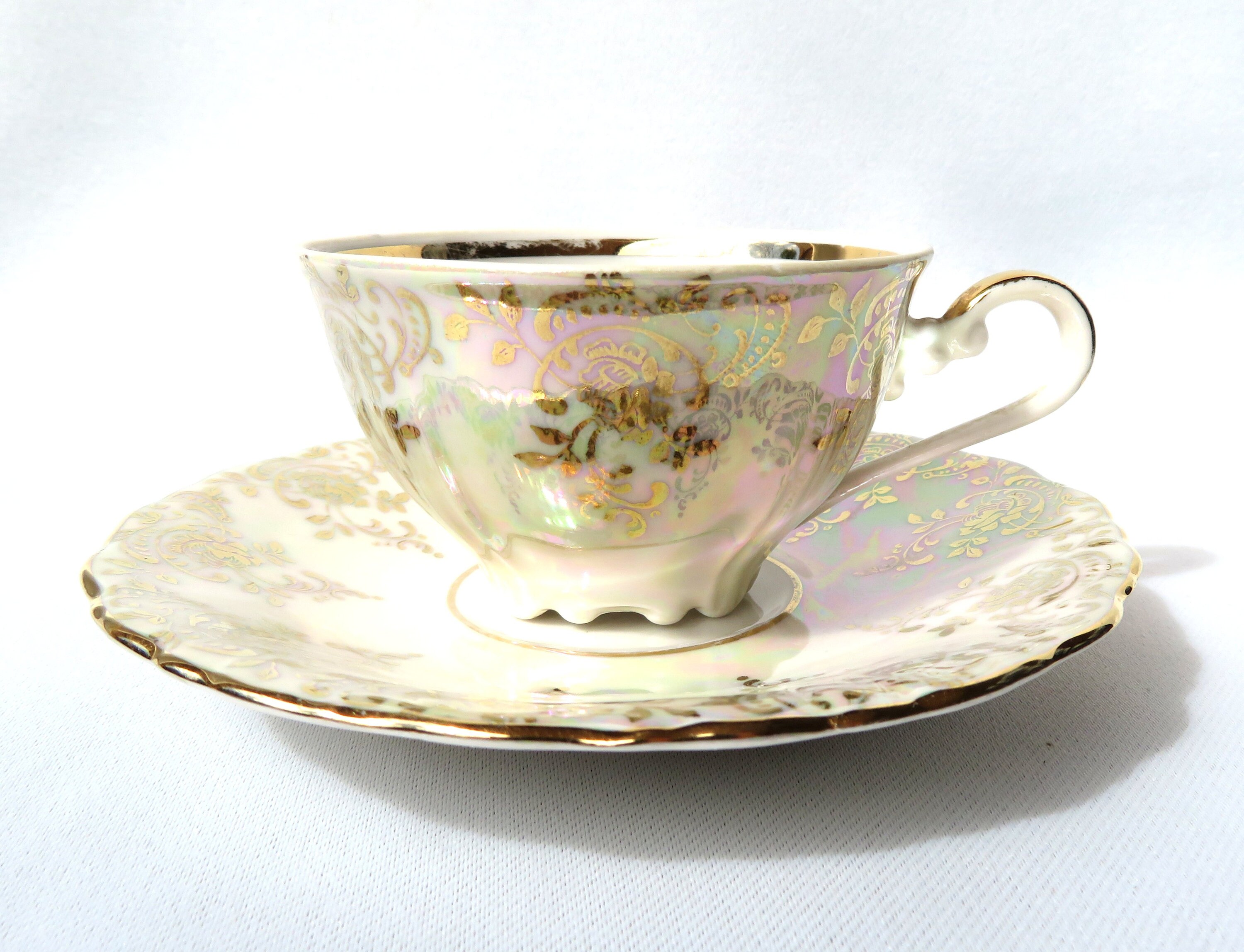Vintage Heidelberg Demitasse Cup and Saucer Set - Etsy