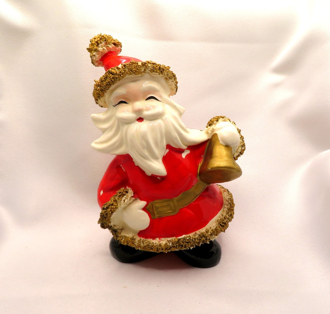 Mid Century Japan Spaghetti Santa Claus 1950s Original Arnart Creations ...
