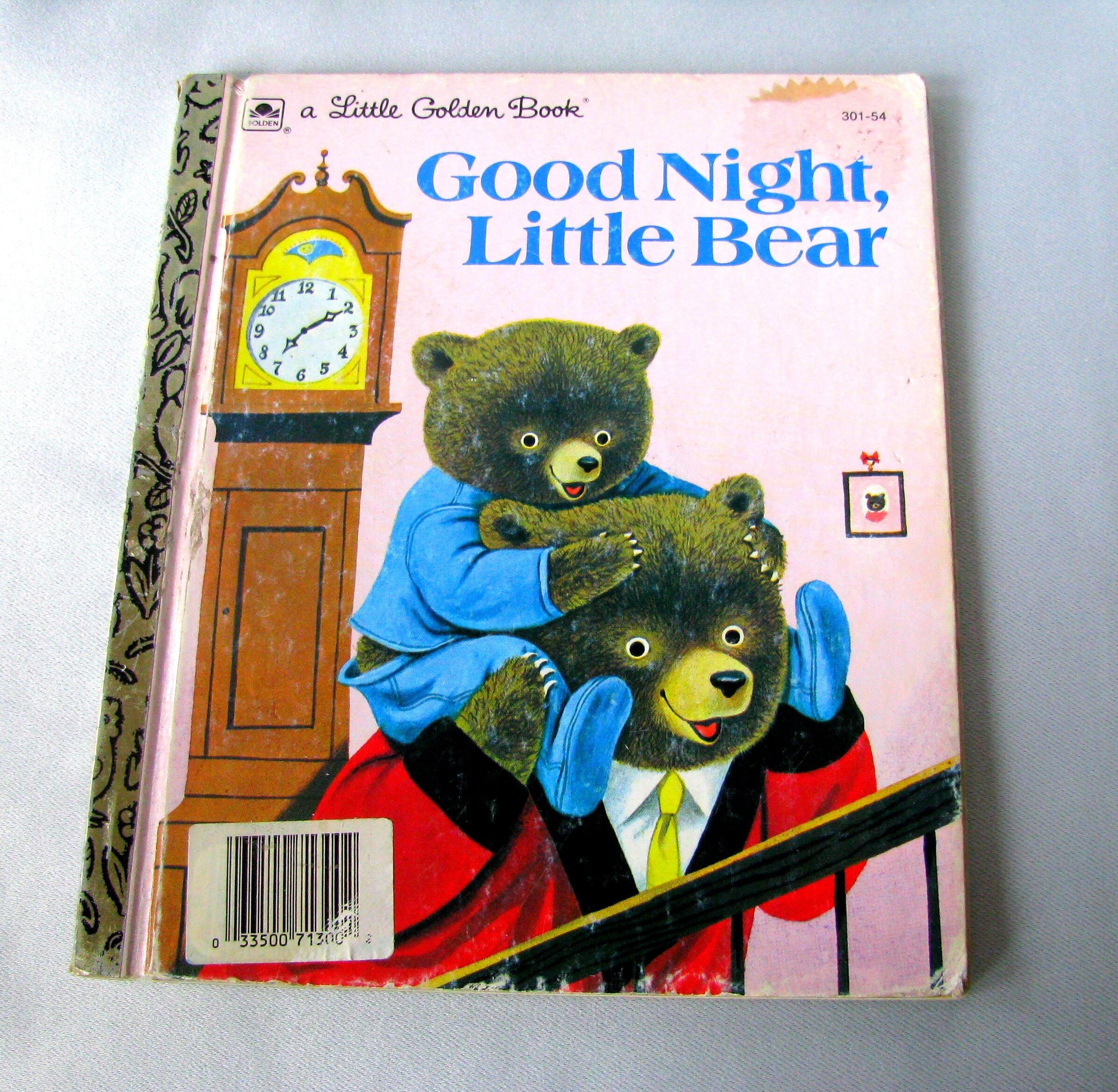 Little Golden Book Good Night Little Bear C.1961 by Patsy Scarry With ...