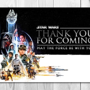 The Force Awakens Invitations, Rogue One Invitations, Star Wars ...