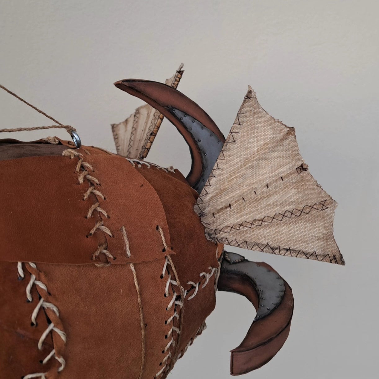 Steampunk Hot Air Balloon, Airship, Papier-mâché, Handmade, Home ...