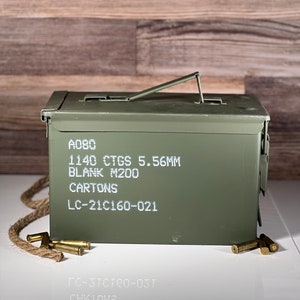 Personalized Ammo Box-fathers Day Gift-custom Ammo Box-gifts for Dad ...