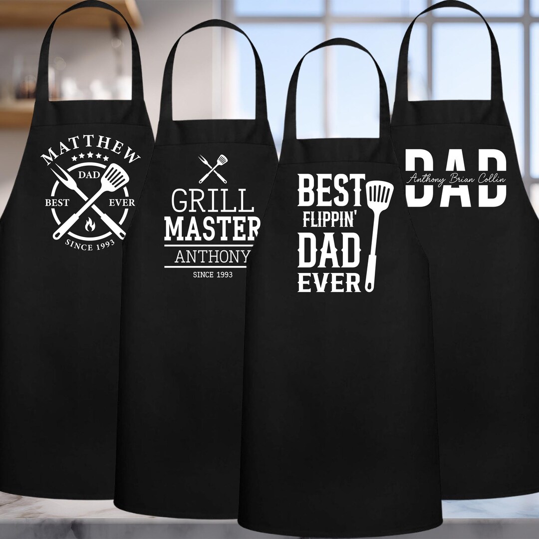 Personalized Apron-chef Apron-custom Name Apron-chef Gifts-cooking ...