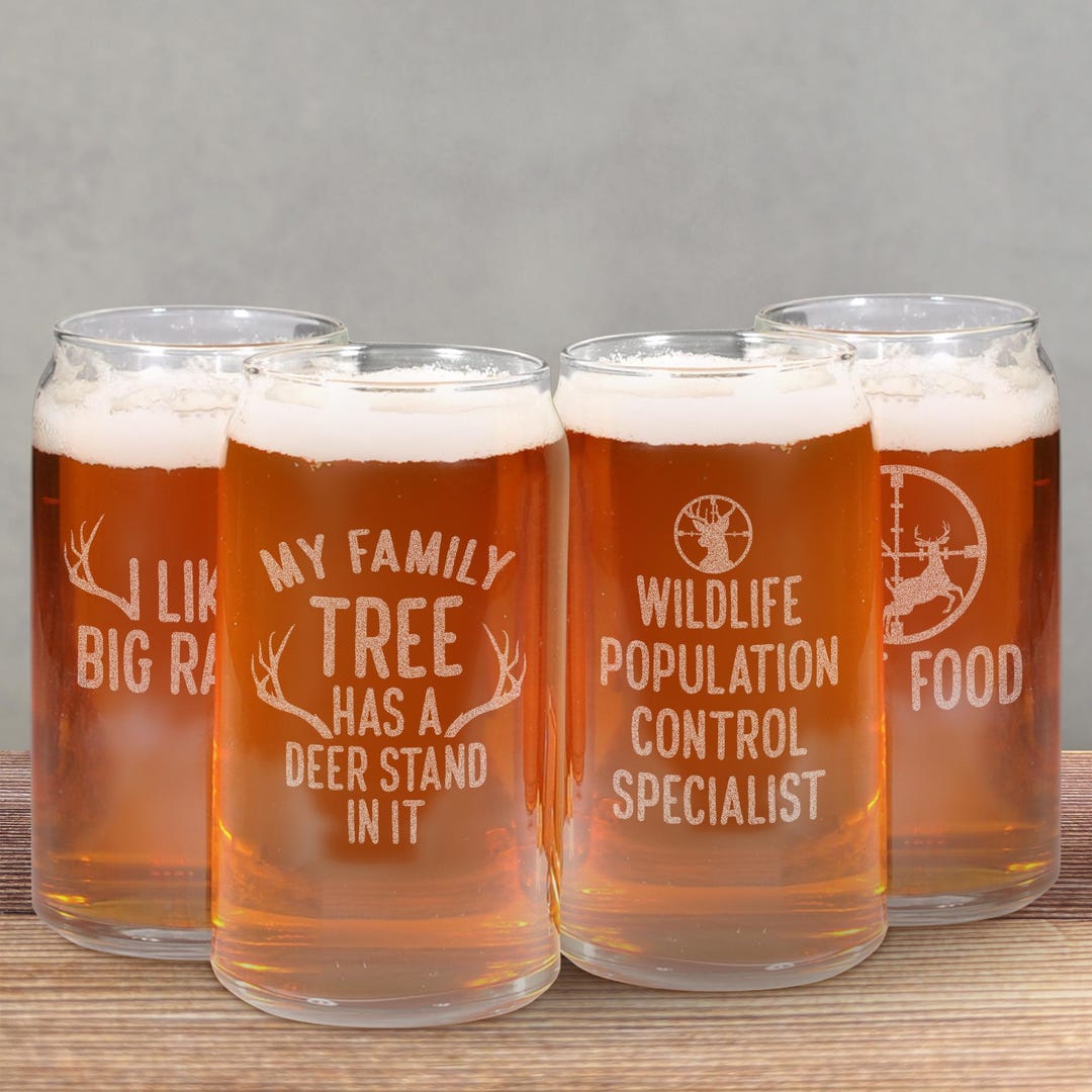 Hunting Gifts for Men-deer Hunting Beer Glasses-deer Hunting Gifts ...