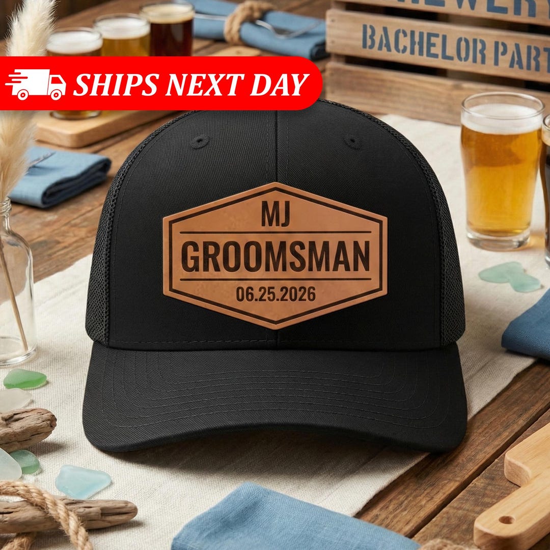 Custom Groomsman Hats-wedding Party Hats-bachelor Party Hats-groomsman ...