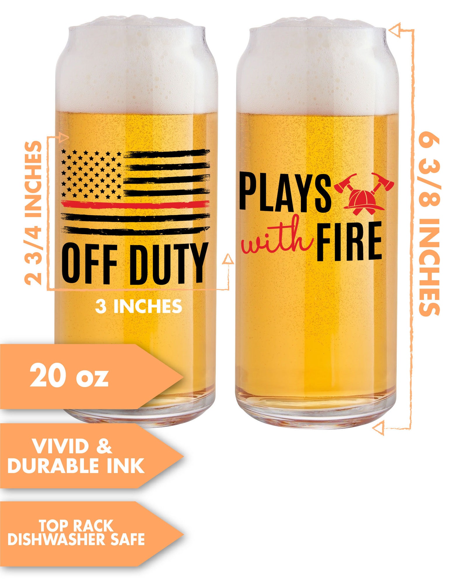 Firefighter Glasses-firefighter Gifts for Men-fire Department | Etsy