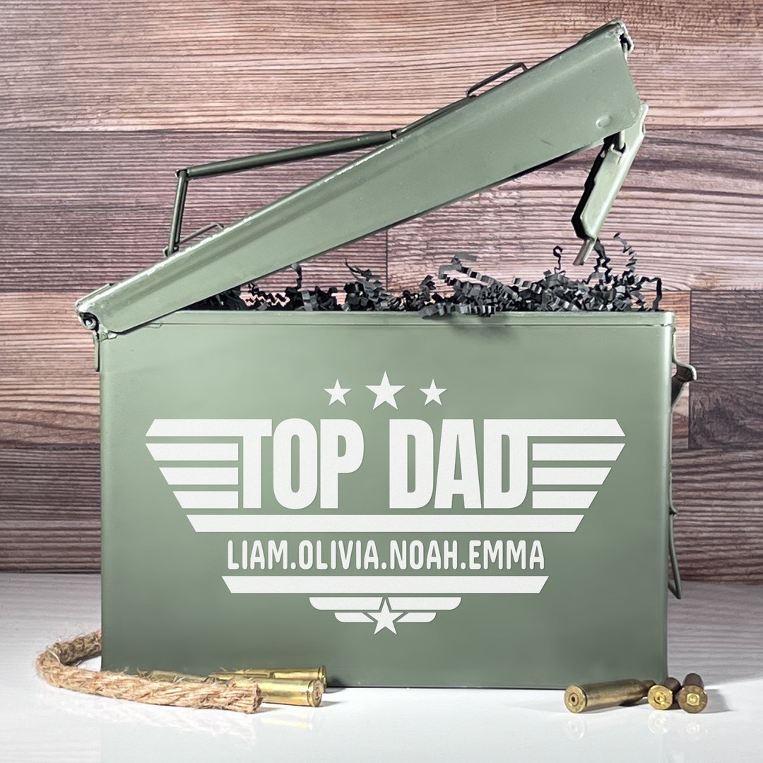 Personalized Ammo Box-fathers Day Gift-custom Ammo Box-custom Ammo Can ...