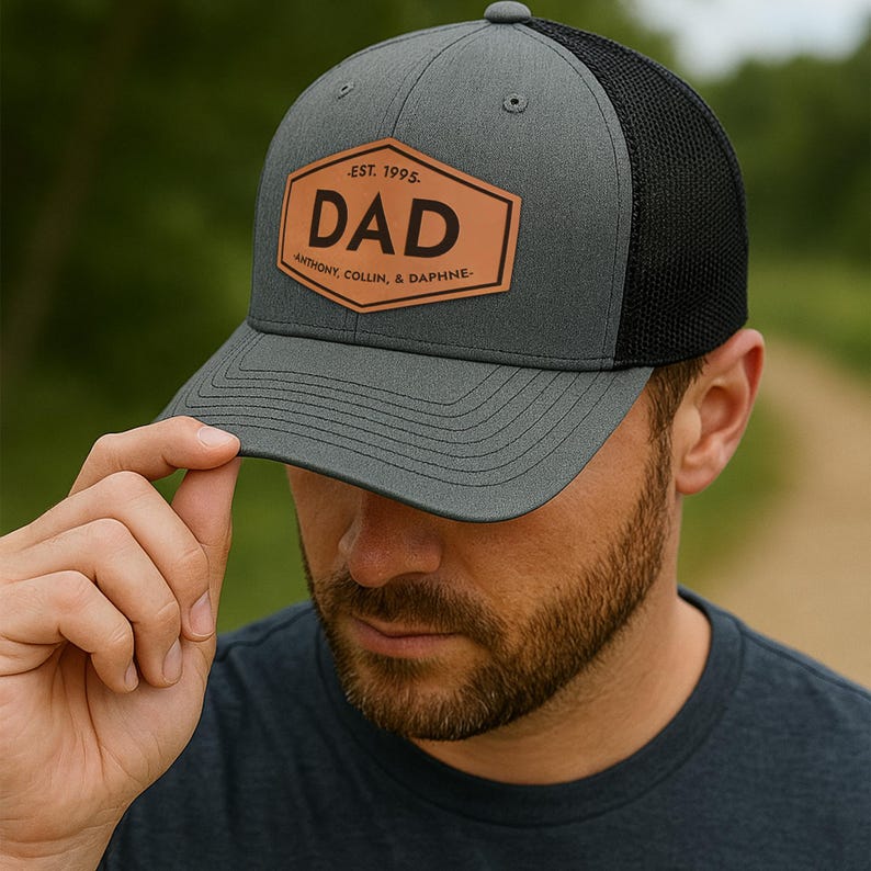 Father's Day Gift-dad Hat-custom Dad Hat-personalized New Dad Gift-dad ...