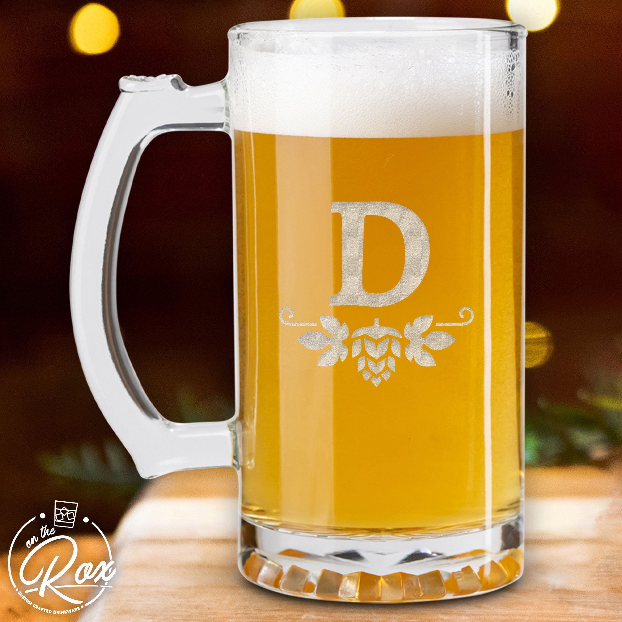 Monogram Beer Stein-monogram Custom Personalized Beer Mug - Etsy