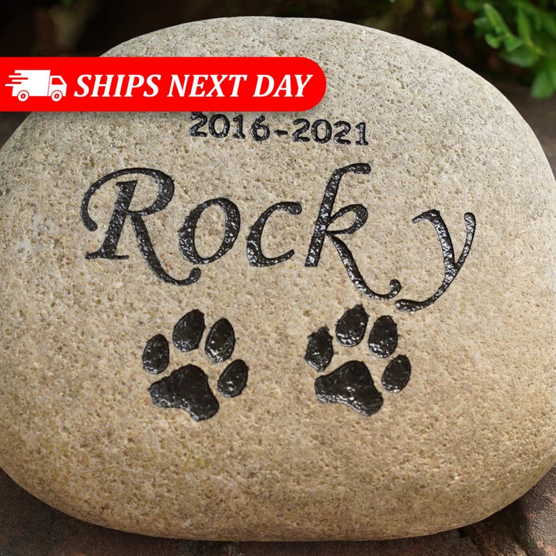 Custom Carved River Rock - Etsy