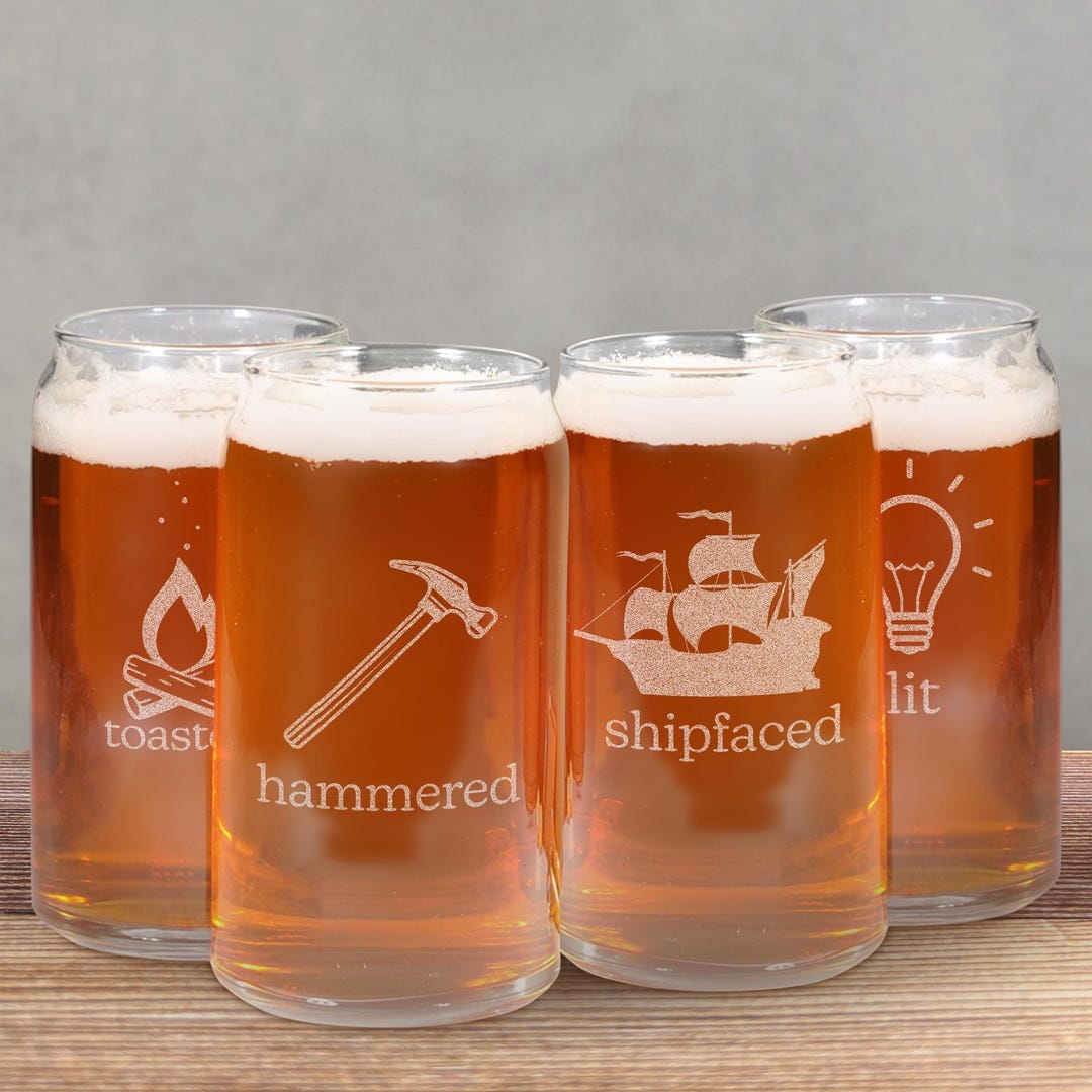 Funny Beer Glass-funny Gifts for Him-funny Beer Gift-birthday Gift ...