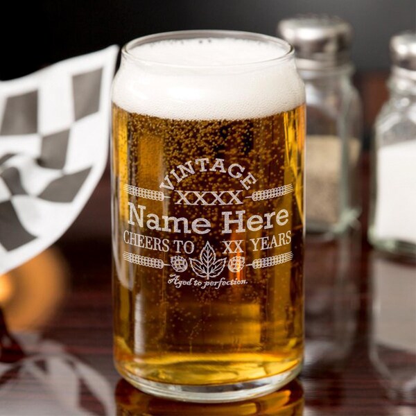Beer Can Glass - Etsy