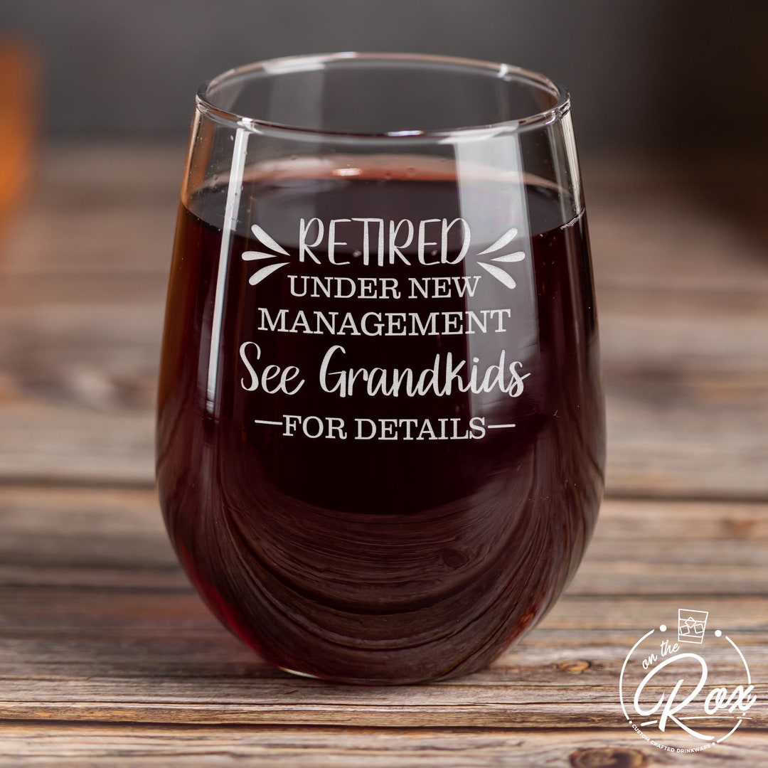 Retired Under New Management See Grandkids for Details-retirement Gifts ...
