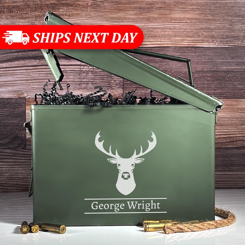 Personalized Ammo Box - Etsy