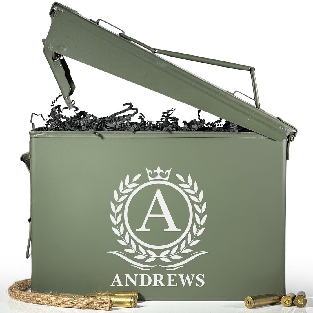 Custom Ammo Can-personalized Ammo Box-custom Ammo Box for Him ...