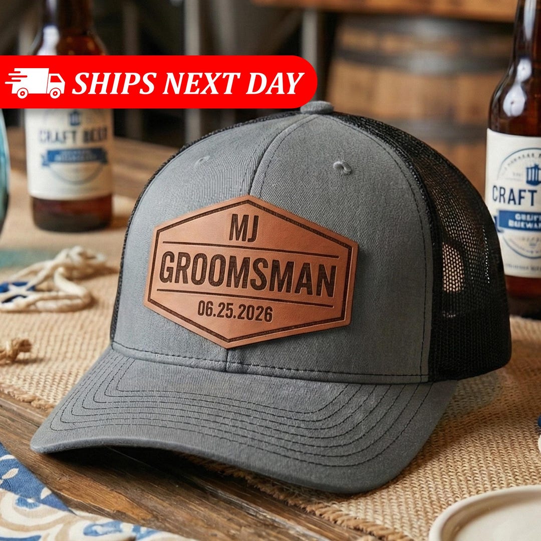 Custom Groomsman Hats-wedding Party Hats-bachelor Party Hats-groomsman ...