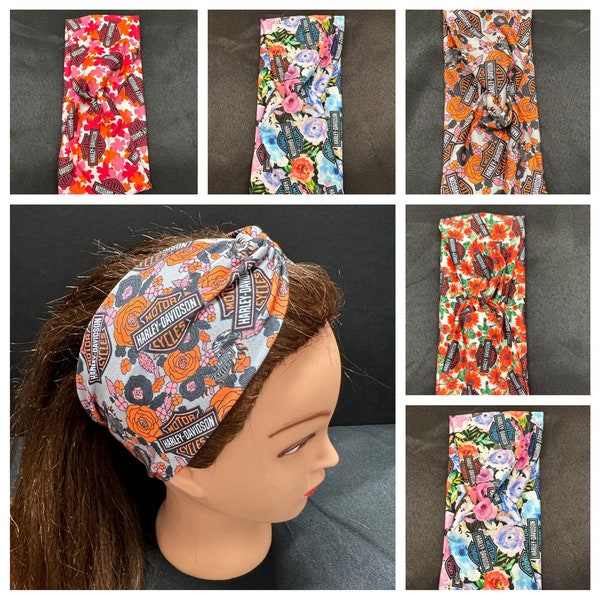 Harley Davidson Knit Fabric - Etsy