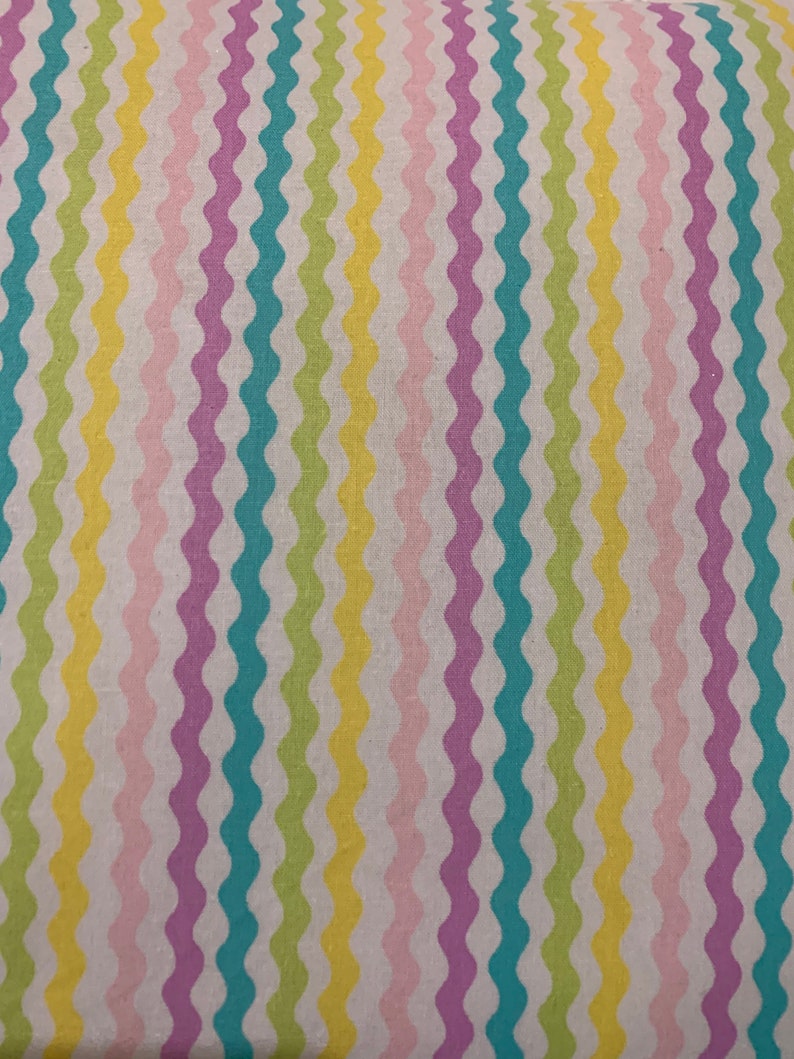 Easter Rick Rack Stripe Pastel Cotton Pillow Cover/ 18 X | Etsy