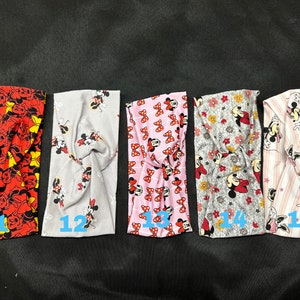 43 Different Minnie Mouse Mickey Mouse Disney Women's Stretchy Twisted ...