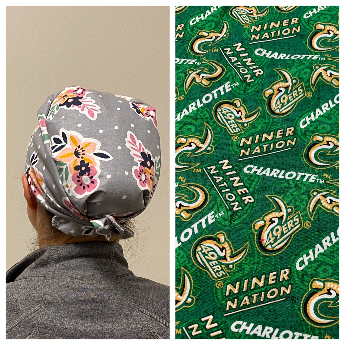 University of North Carolina at Charlotte 49ers Scrub Hat | Etsy