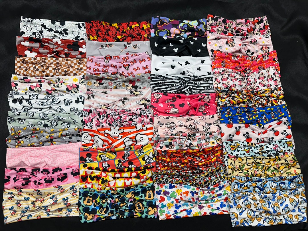 43 Different Minnie Mouse Mickey Mouse Disney Women's Stretchy Twisted ...