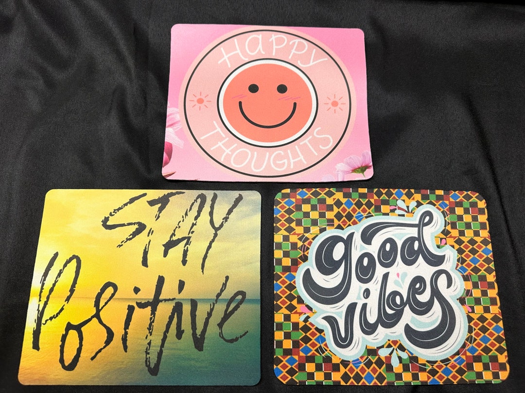 Positive Motivational Sayings Quotes Mousepad, Cute Mousepad, Trendy ...