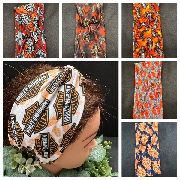 Harley Davidson Knit Fabric - Etsy