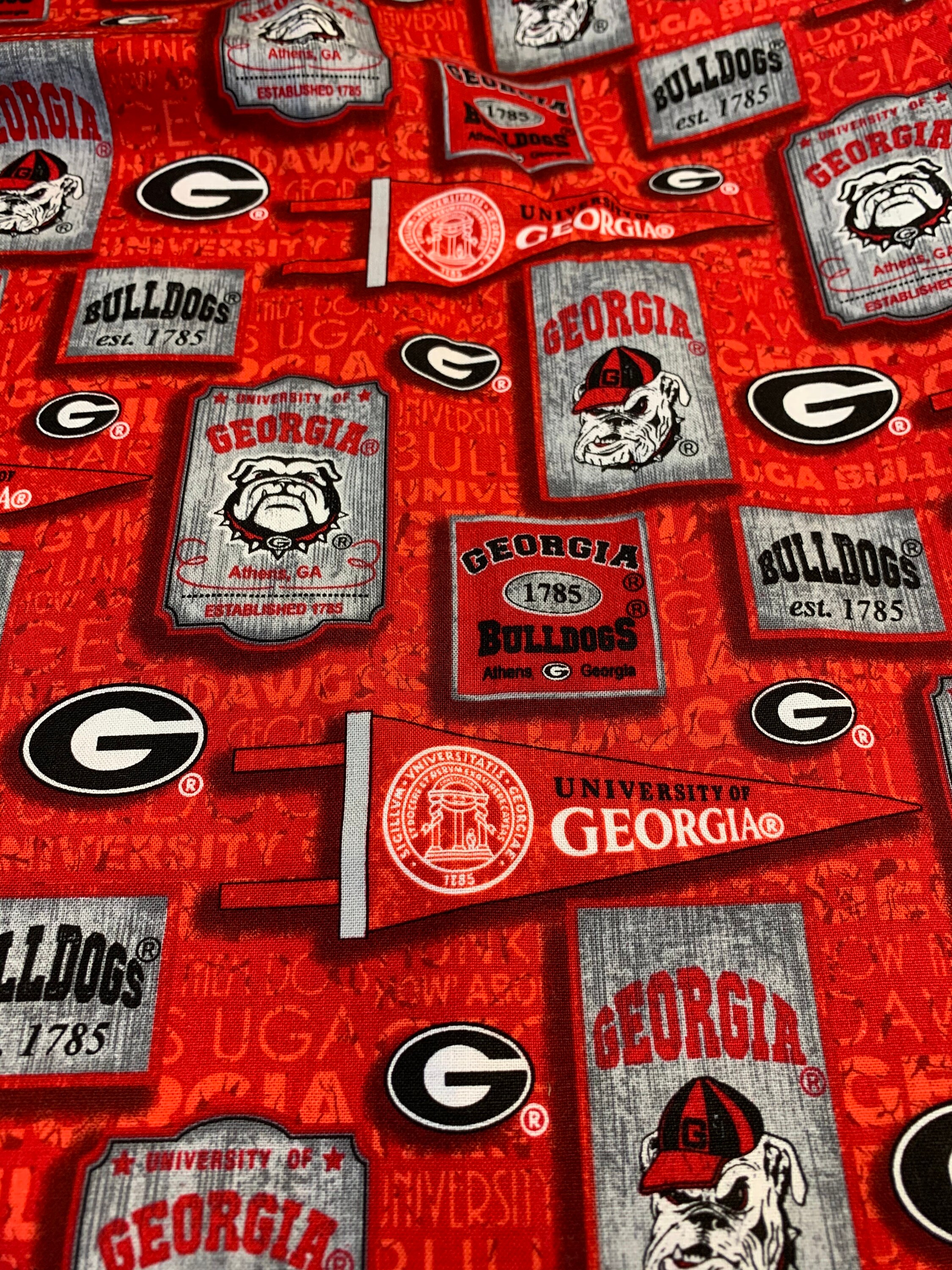 UGA Georgia Bulldogs Scrub Hat Surgical Hat Medical Cap | Etsy