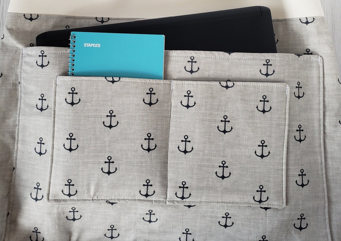 Laptop/device Slide Pocket Add-on only Available With Large - Etsy