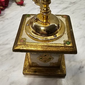 Vintage Florentine Square Pepper Mill Pepper Grinder - Etsy