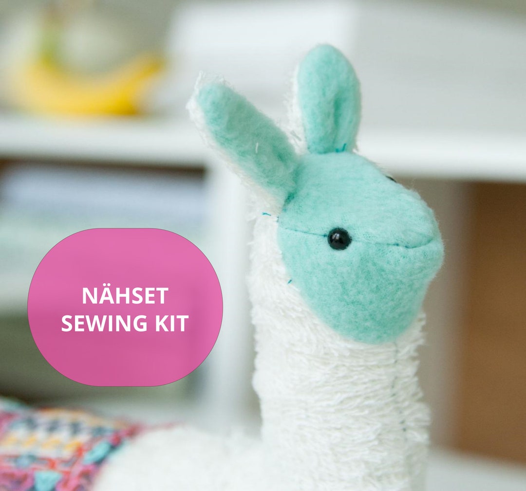 DIY Sewing Kit Lama Peppermint moimemehamburg - Etsy