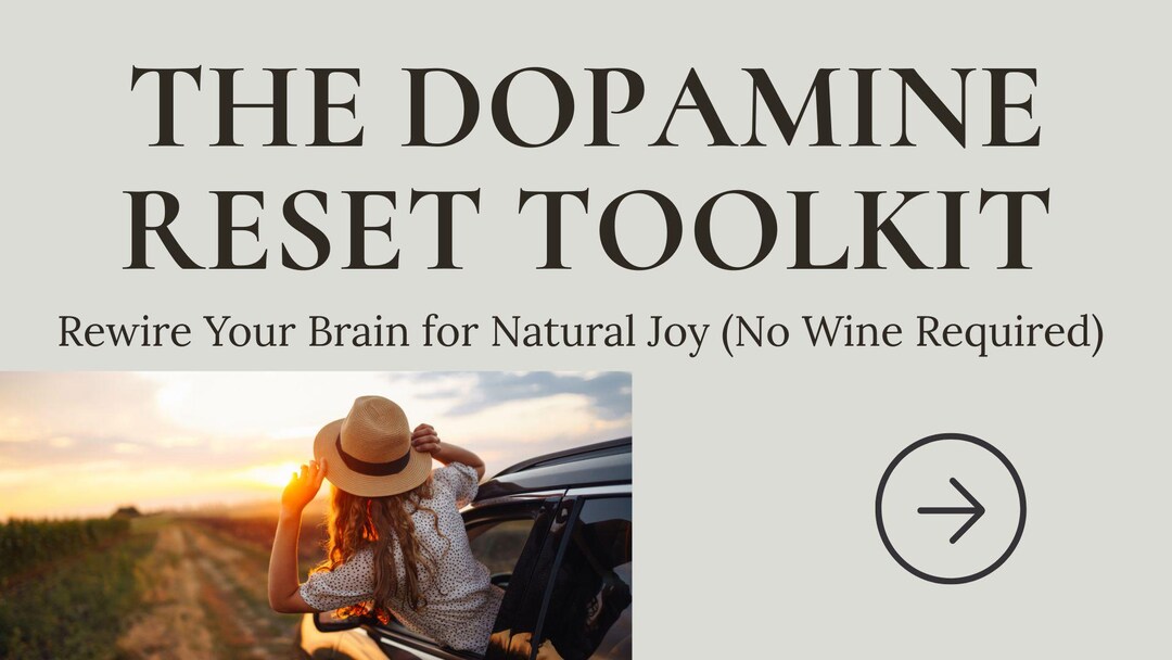 Cut Alcohol- the Dopamine Reset Toolkit - Etsy
