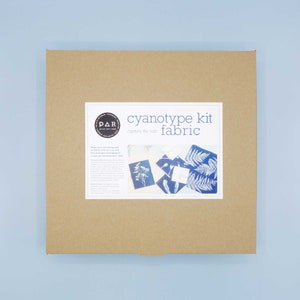 DIY Cyanotype Fabric Kit - Analogue Photography - Blue - Instructions ...