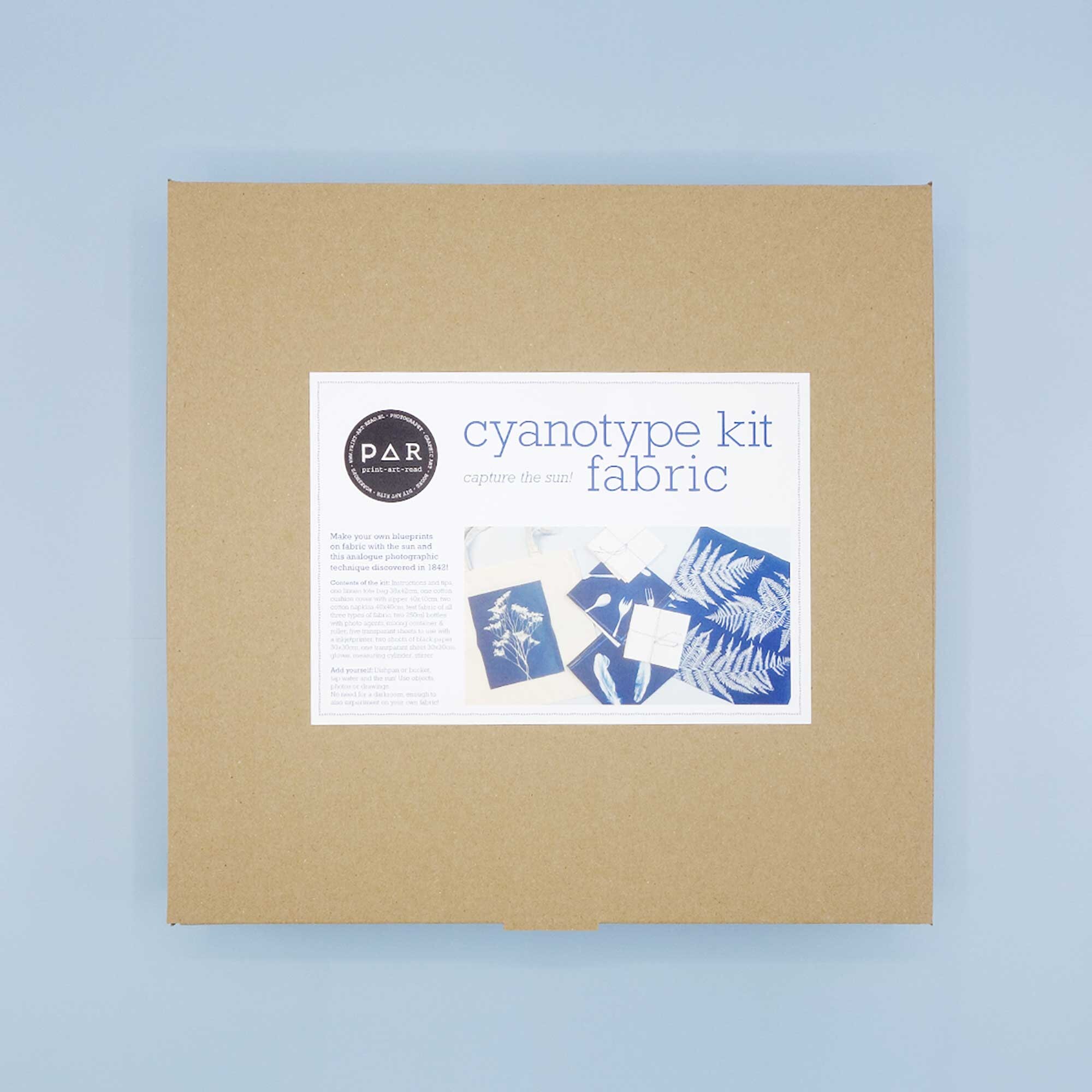 DIY Cyanotype Fabric Kit Analogue Photography Blue - Etsy
